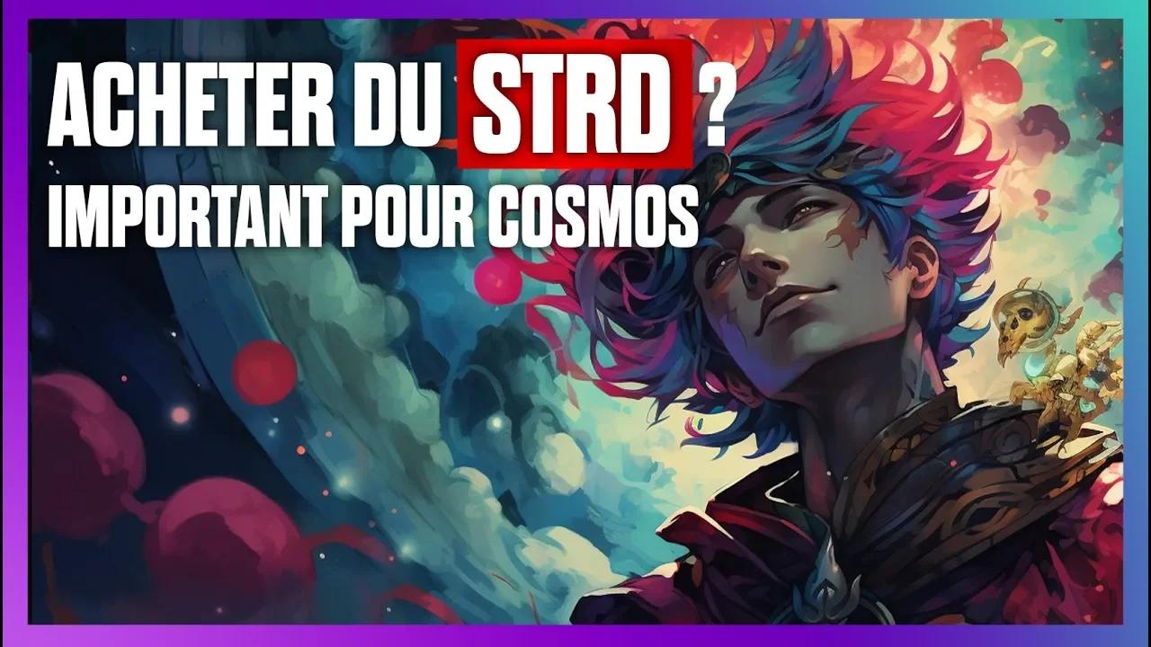 STRD : Stride une solution importante dans COSMOS pour le liquid staking