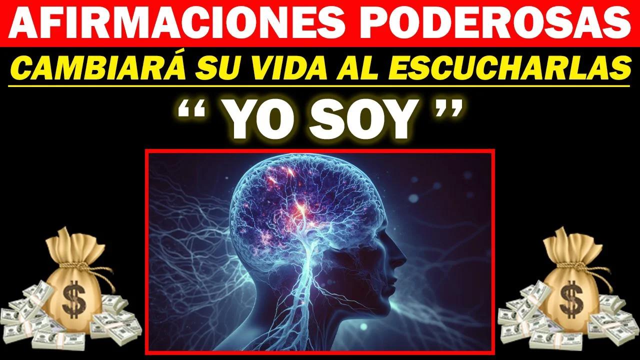 ⭐️ AFIRMACIONES POSITIVAS "YO SOY" muy PODEROSAS que cambiarán TU VIDA