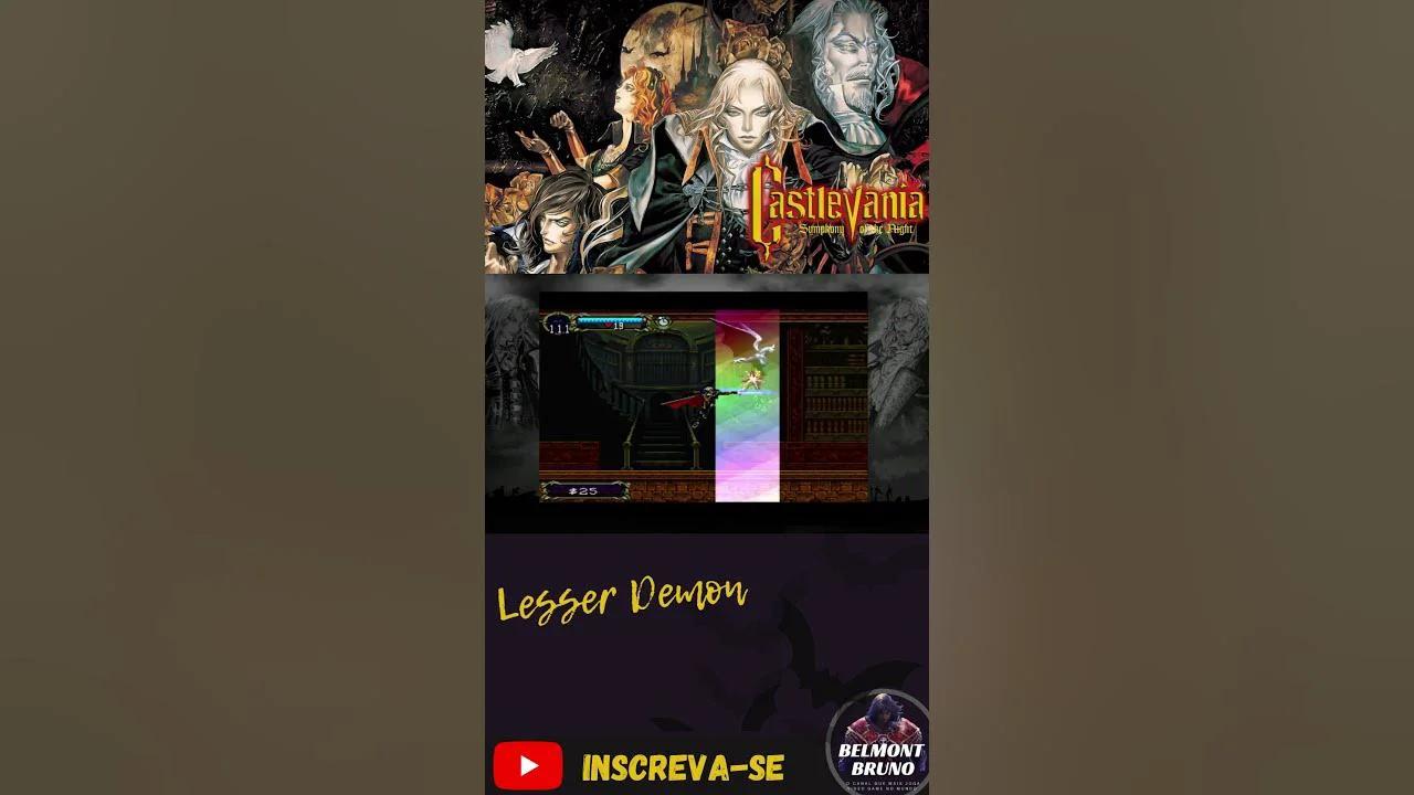 Castlevania SOTN Boss Lesser Demon #shorts