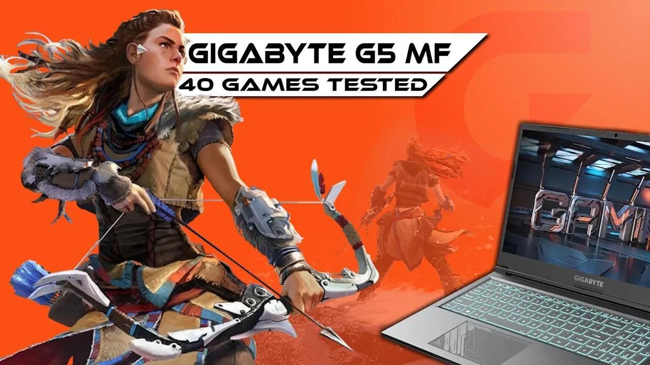 Gigabyte G5 MF (2023) Gaming Benchmarks: 40 Games Tested (i5-12500H ...