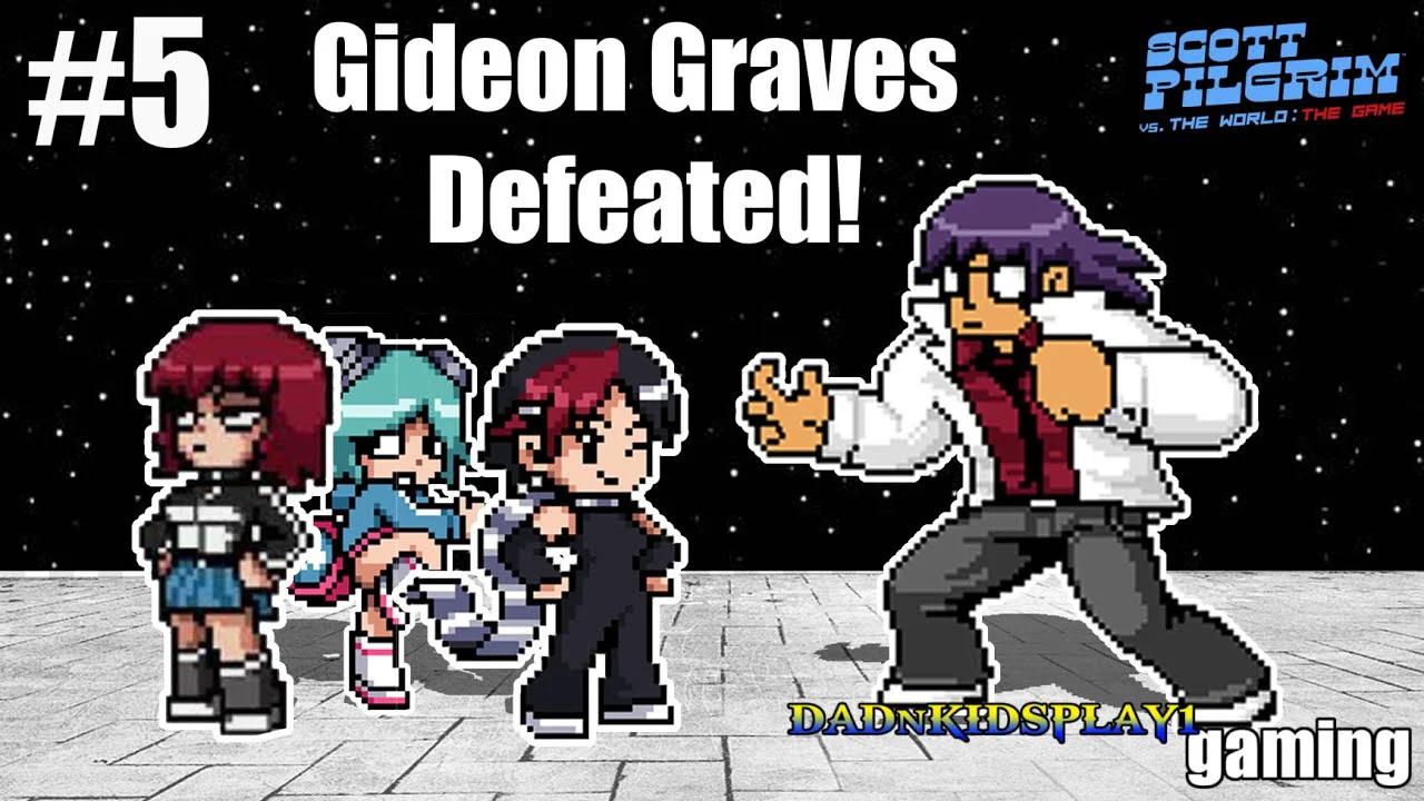 Gideon Graves Defeated - Scott Pilgrim vs the World the game part 5