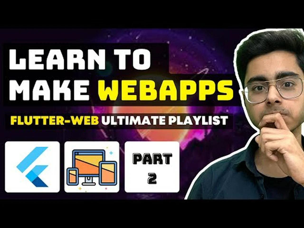 🧑‍💻2 Flutter Web Complete Tutorial Make Webapps In Flutter Responsive Websites Using Flutter 7341