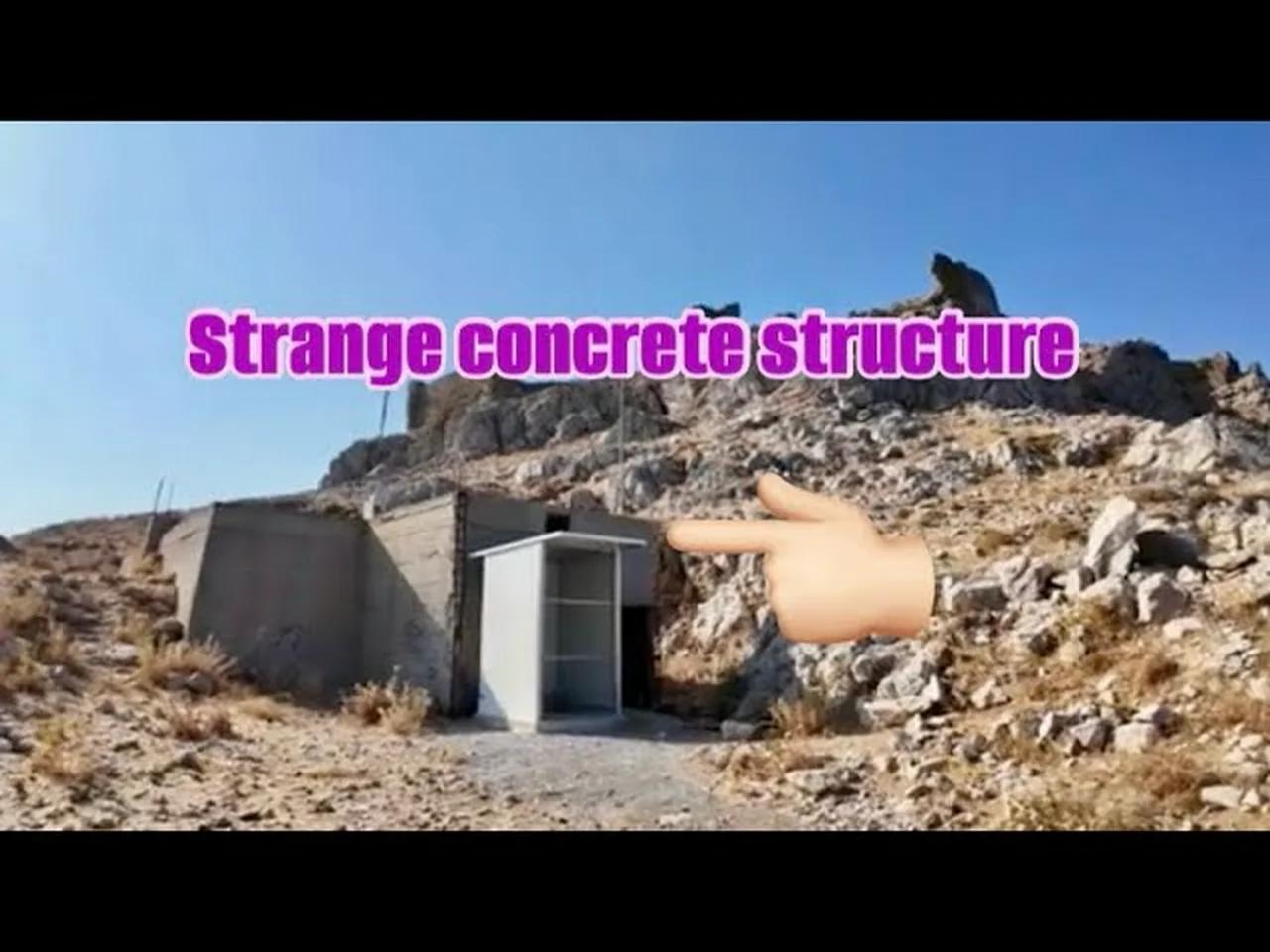Strange concrete structure 🤔