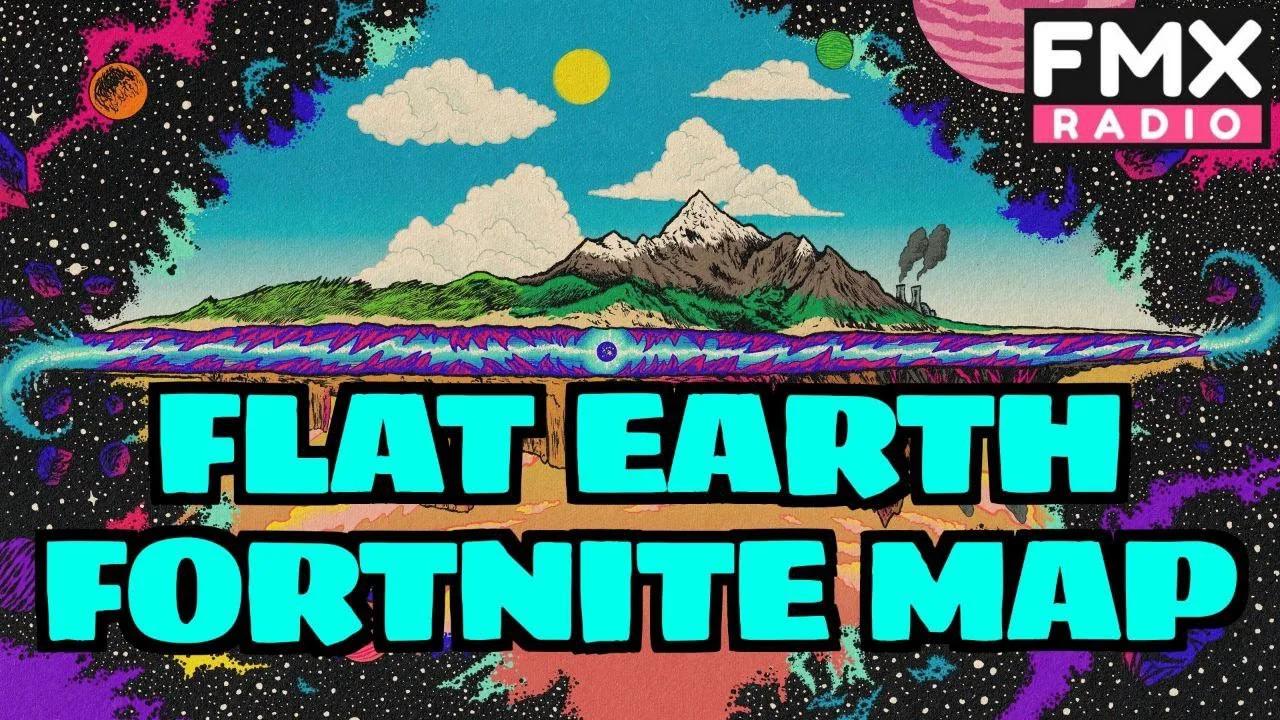 Flat Earth Fortnite Map