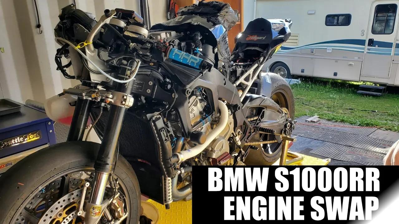 2016 BMW S1000RR Engine Swap | IrnieracingNews