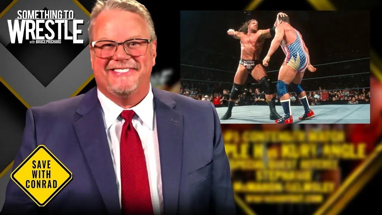 Bruce Prichard shoots on Kurt Angle vs HHH
