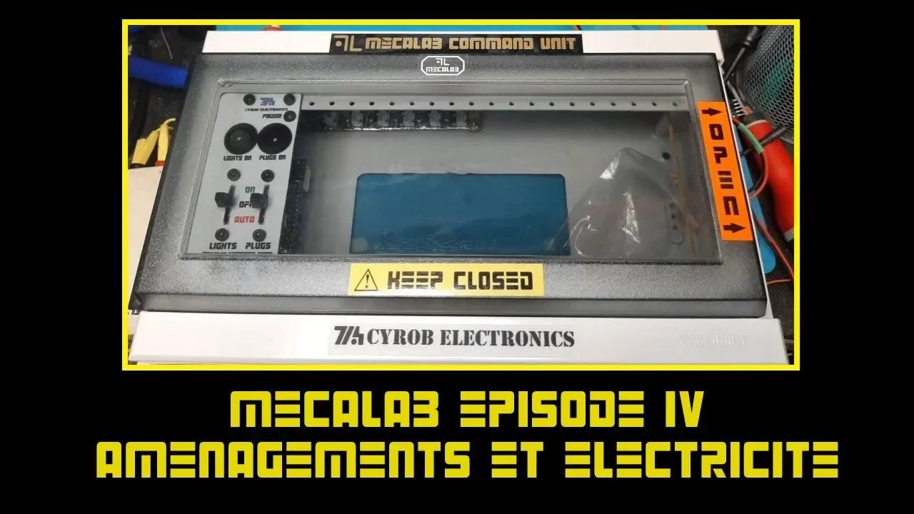 Cyrob : MecaLab épisode IV, la fée électricité prépare sa venue...