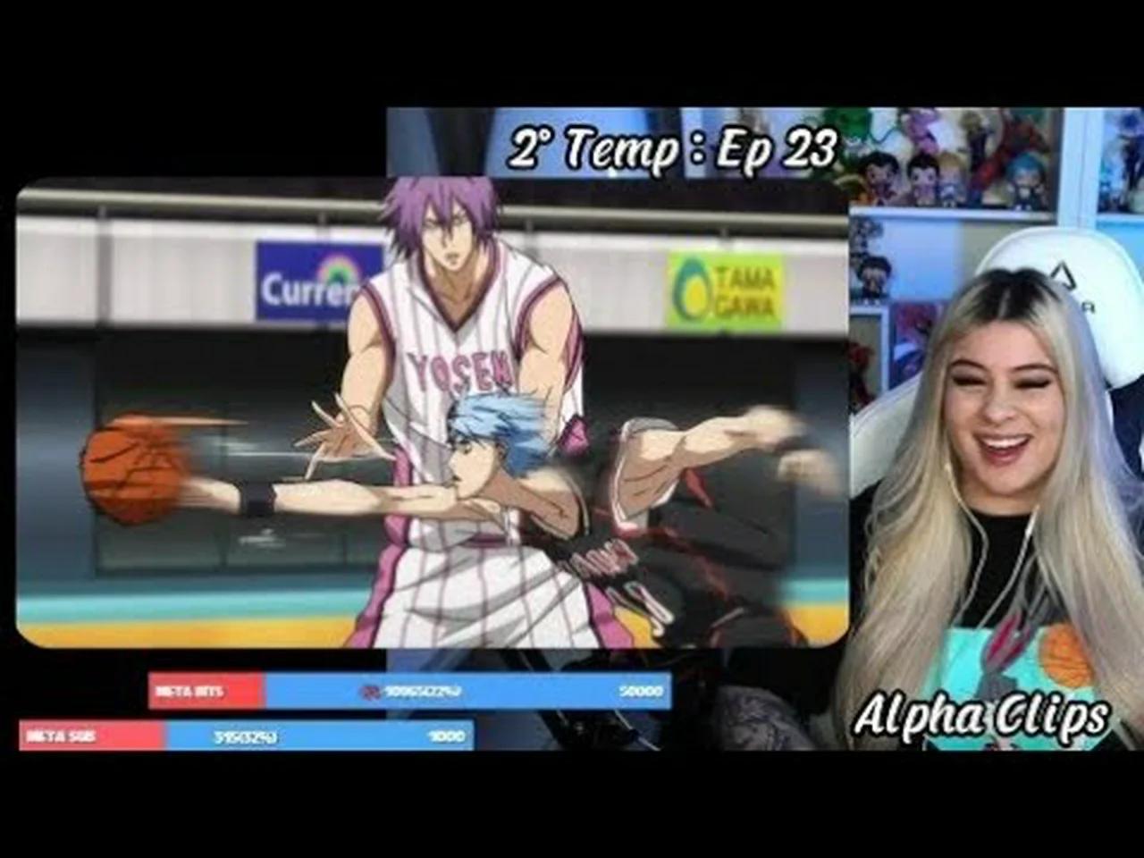 Mariana Alpha - Estrategia Defensiva SEIRIN Vs YOSEN | Kuroko No Basket | 2° Temp Ep 23 ( React )