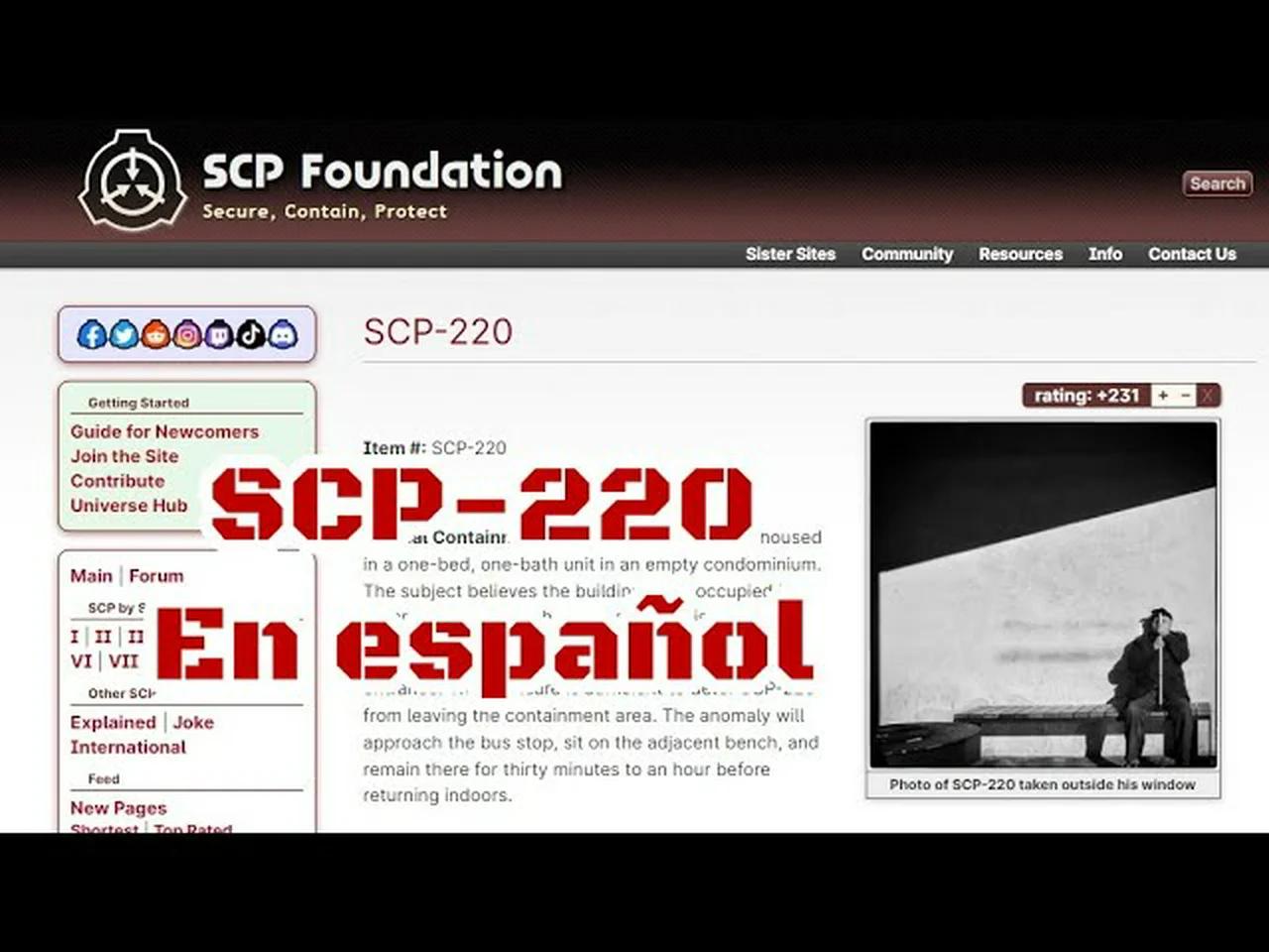 SCP-220 - scp la fundación en audio español latino - sobre la fundacion ...