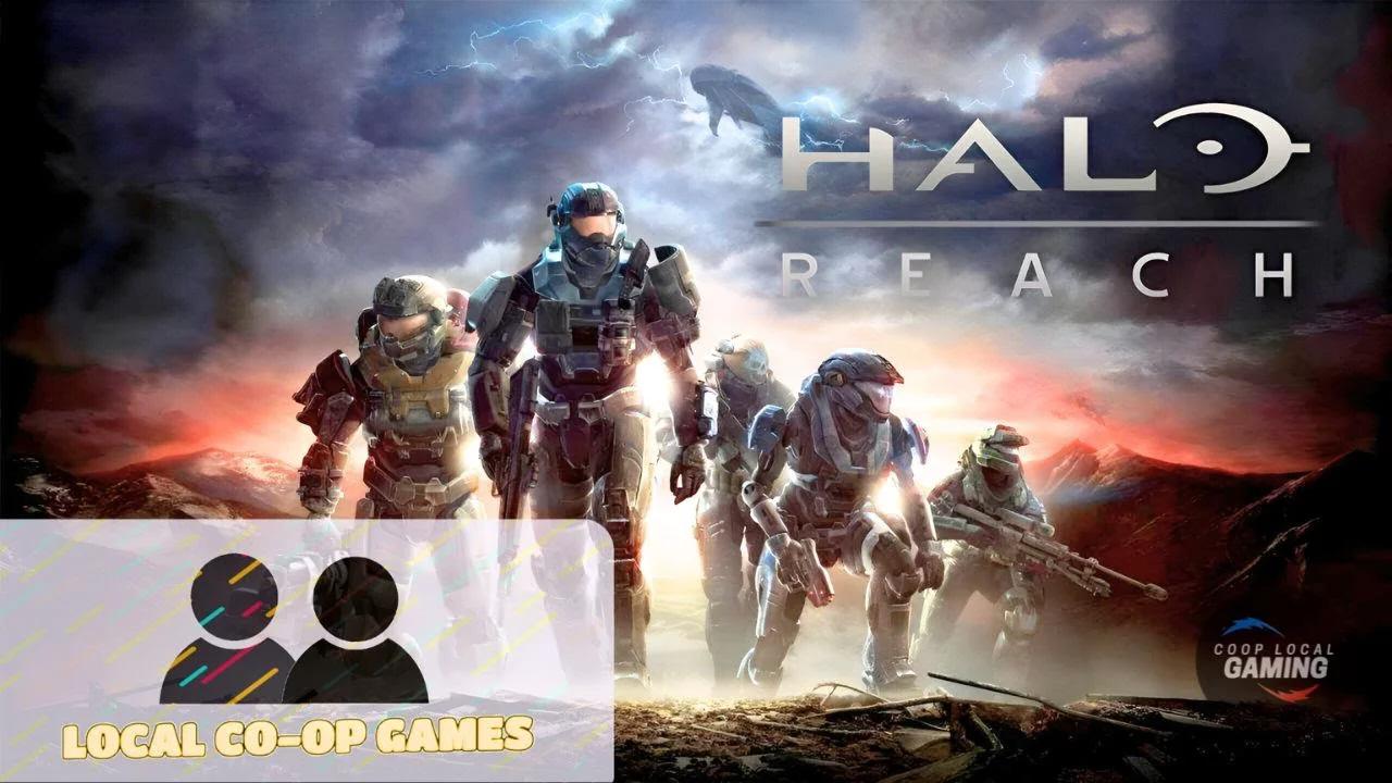 Halo Reach - How to Play Splitscreen Multiplayer (Gameplay)