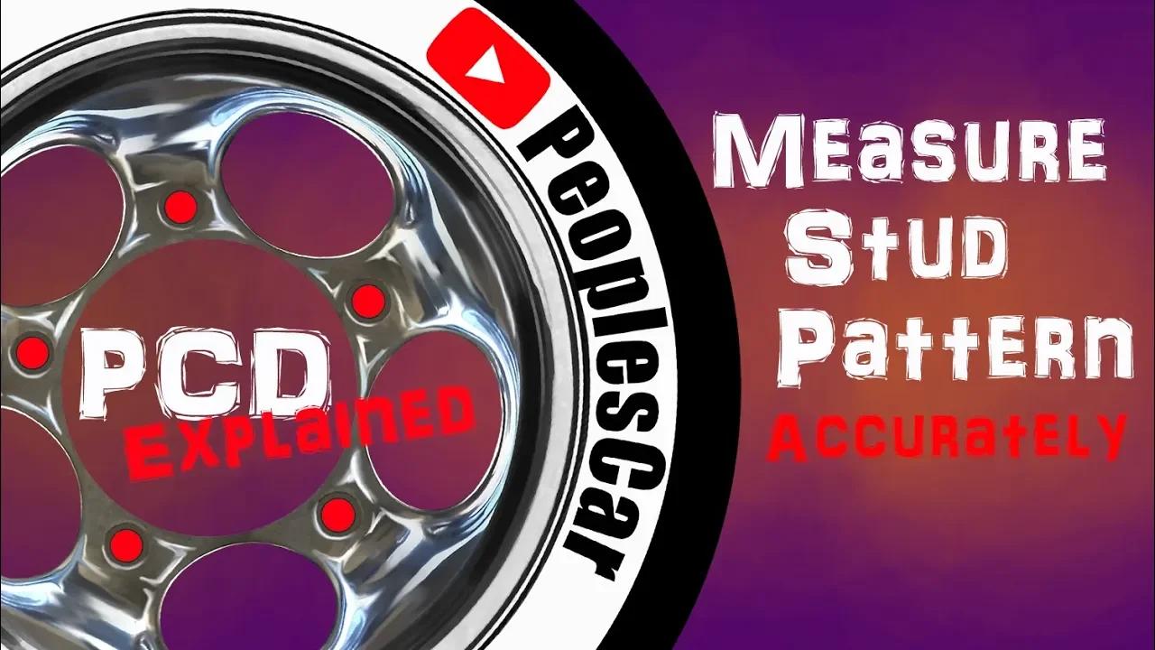 PCD Explained / Measuring Wheel Stud Diameter Accurately & Easily / PCD ...