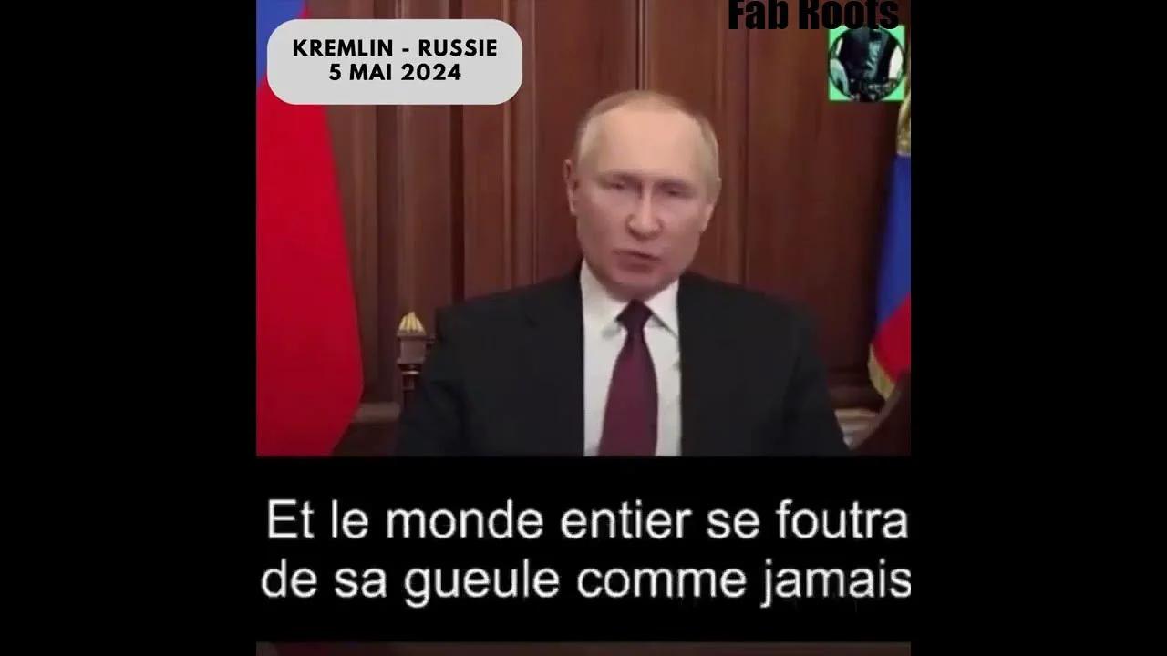 HUMOUR Vladimir Poutine adresse un message à Emmanuel Macron 🤣🤣🤣