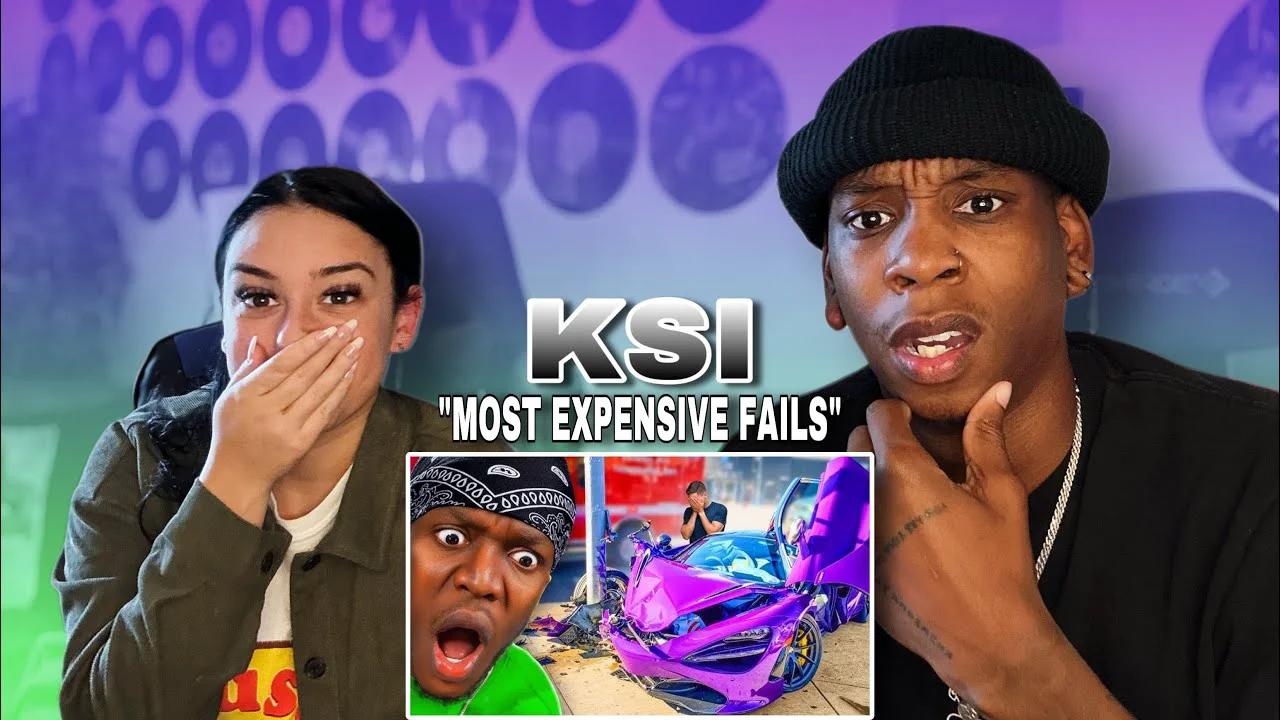 KSI - MOST EXPENSIVE FAILS REACTION