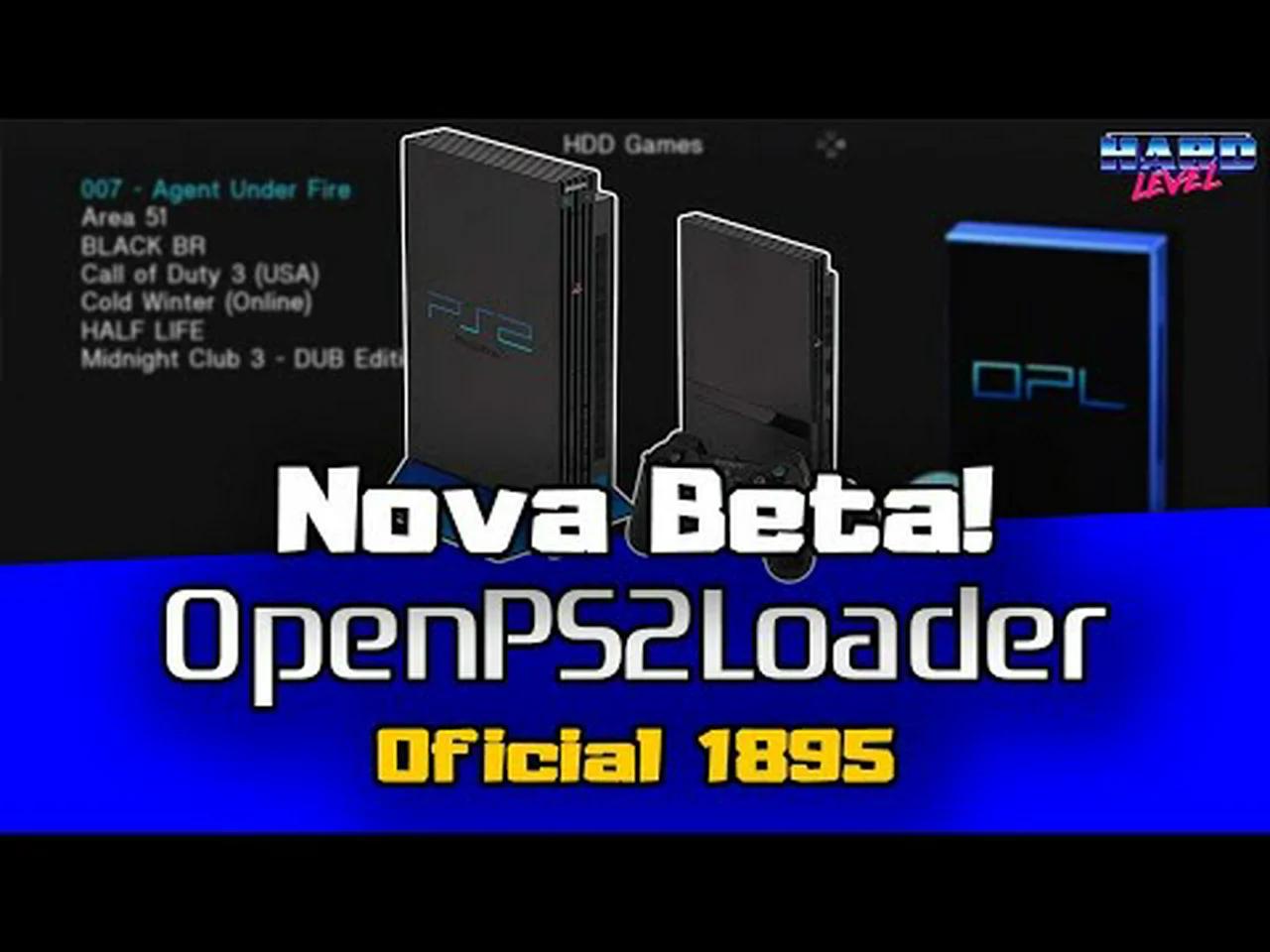 Open PS2 Loader 1.2.0 Nova Beta 1895 melhoria INSANA para quem usa ...