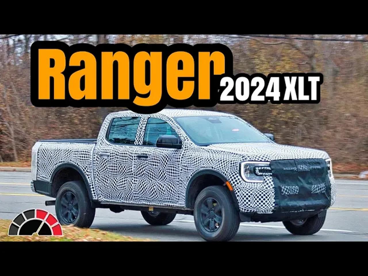 Breaking news - 2024 Ford Ranger XLT spotted testing