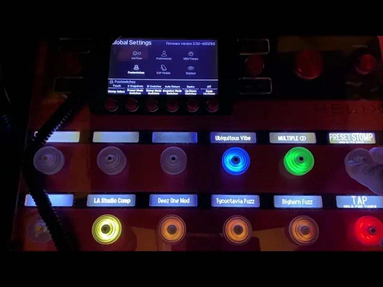 Footswitch Settings Tip - Line 6 Helix