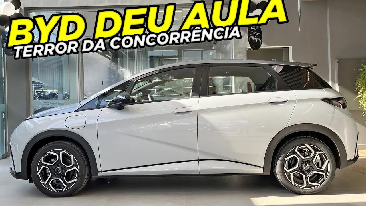 NOVO BYD DOLPHIN PLUS 2024 SKI WHITE COM RODAS EXCLUSIVAS E QUASE 500 ...