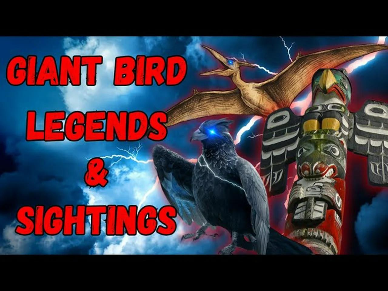 The Thunderbird & Tther Giant Bird Legends | A Historical Rabbit Hole