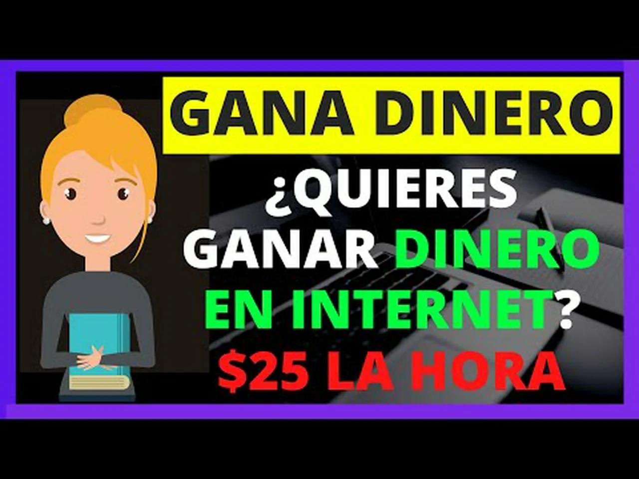 Como GANAR $125 DOLARES Diarios SIN EXPERIENCIA Fácilmente en Casa Como Ganar Dinero por Internet