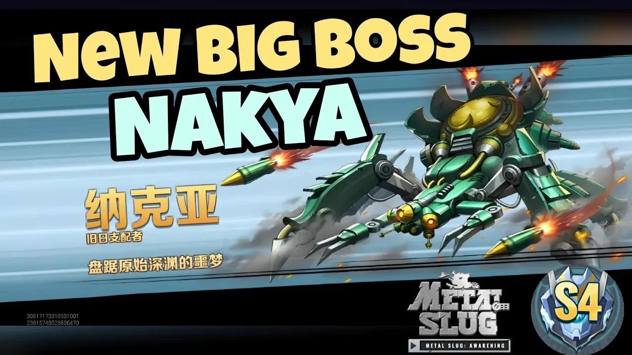 Metal Slug Awakening Season 4- New Big Boss Nakya- The Nightmare that ...