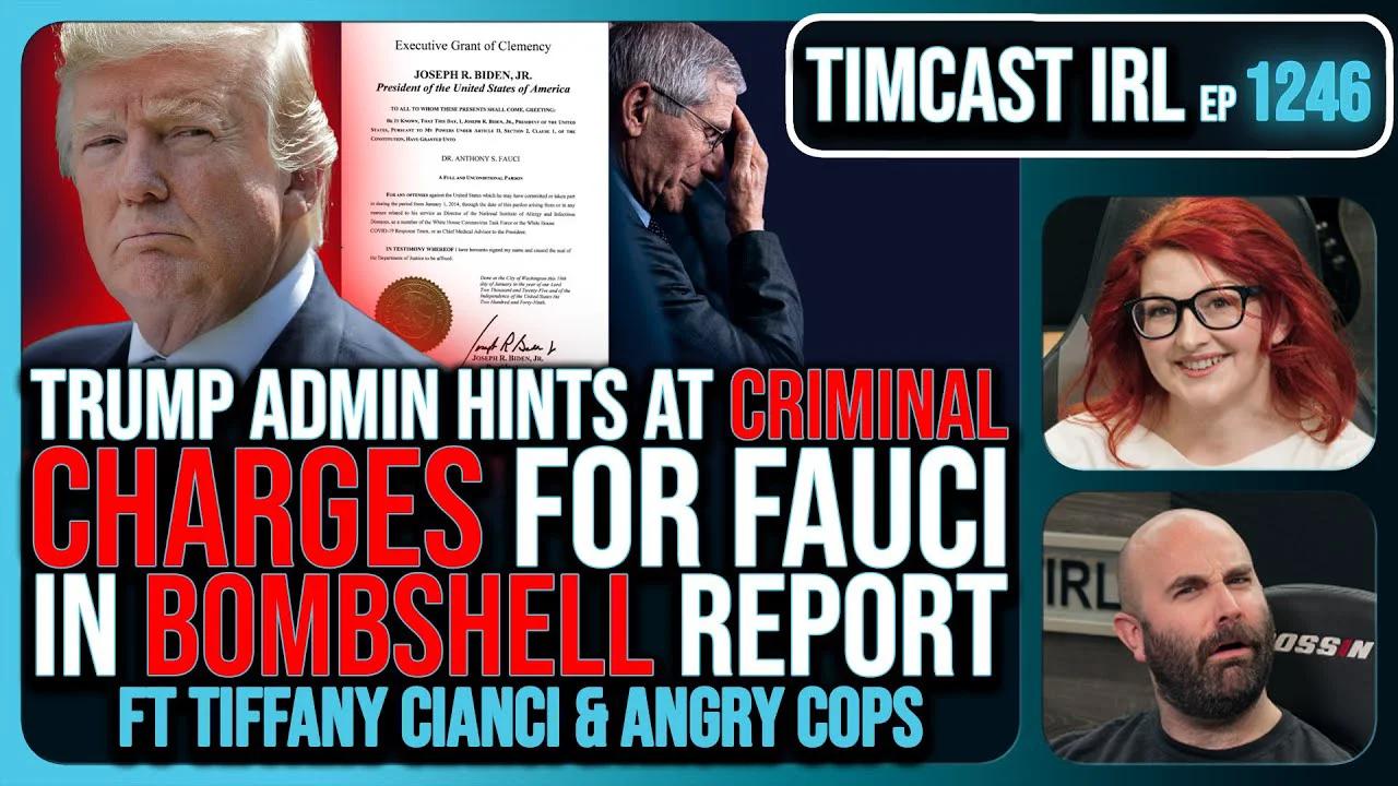 Trump Admin Hints At CRIMINAL CHARGES For Fauci In BOMBSHELL Report w ...