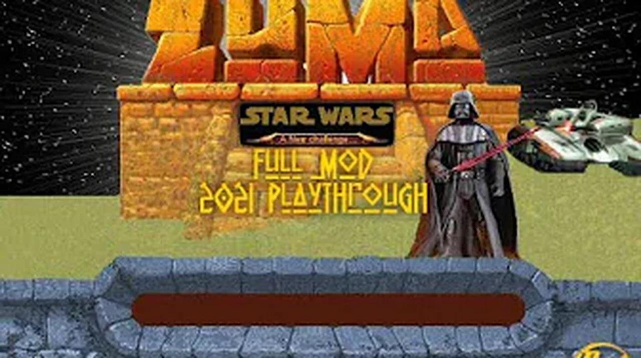Zuma Star Wars [2009 Zuma Deluxe Mod] (2021 Playthrough)