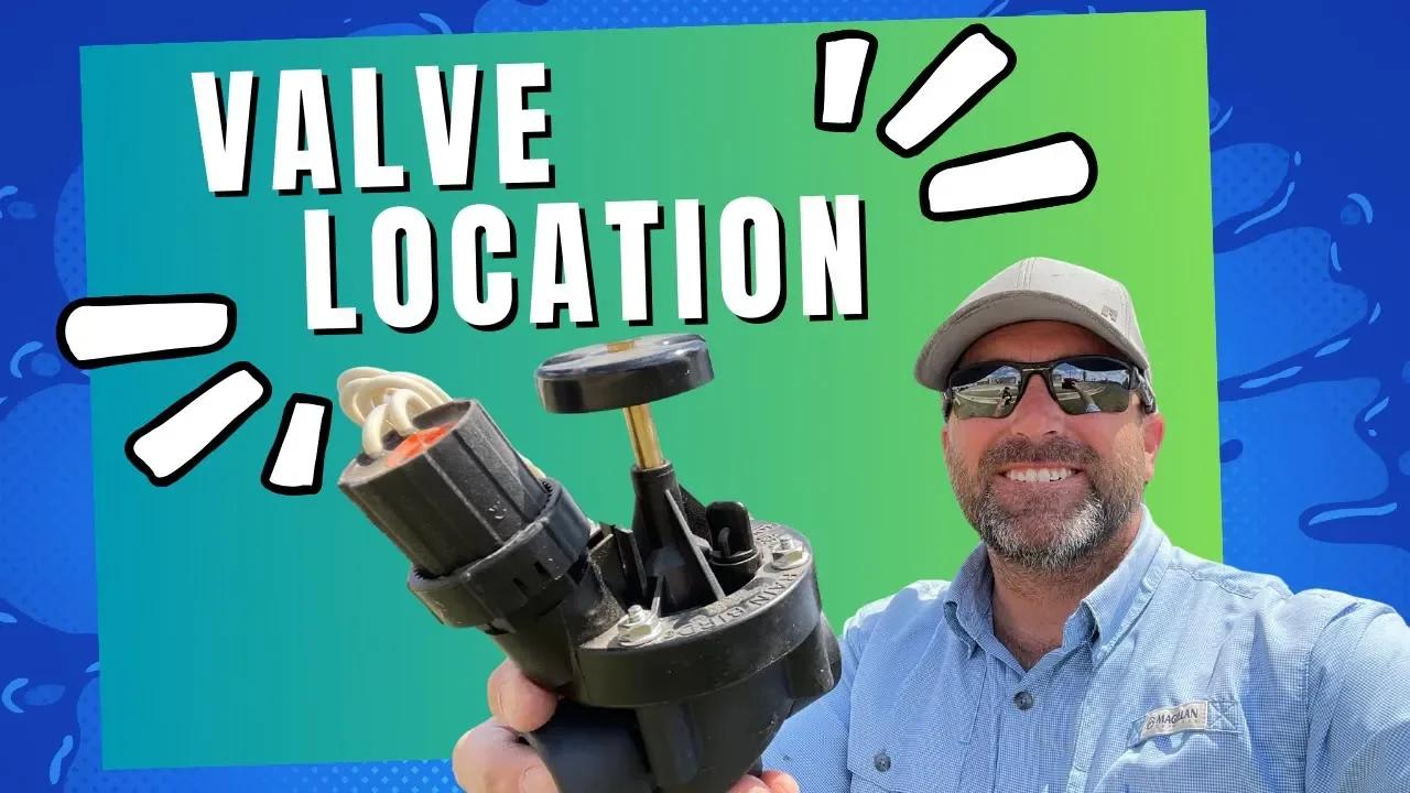 Irrigation System Design And Installation - Valve Location and Valve ...