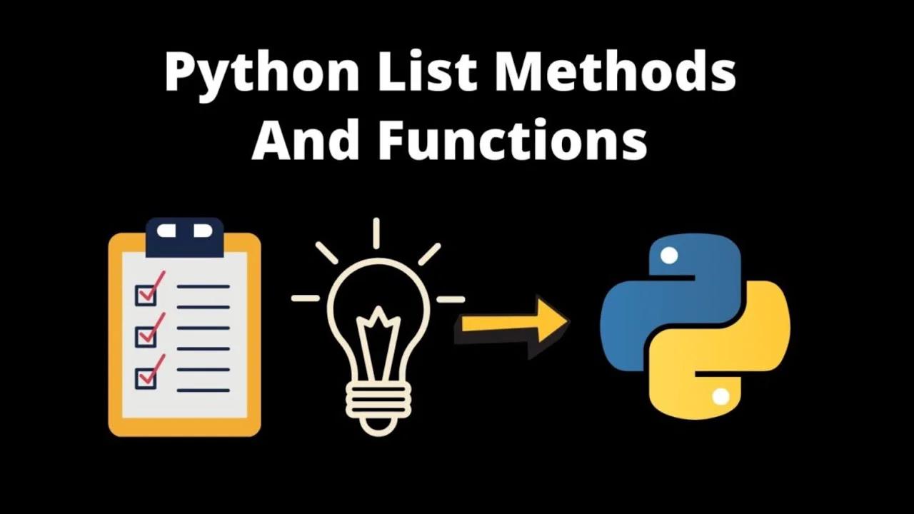 Learn Python part V : Python Lists and Functions