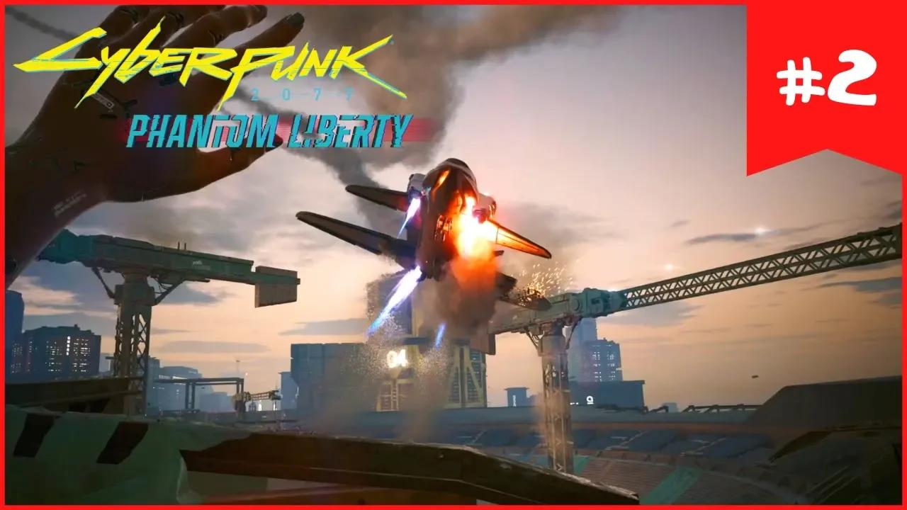 CRASH PRÉSIDENTIEL - Cyberpunk 2077 Phantom Liberty let's play épisode 2