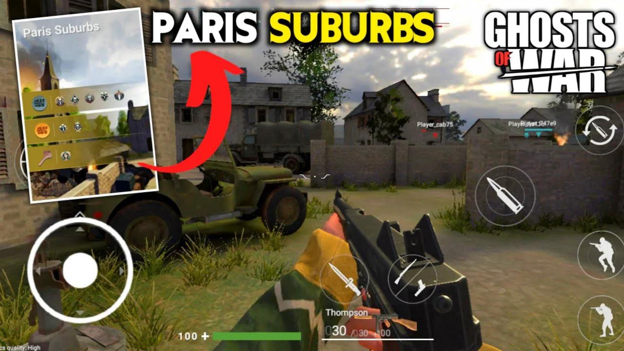 NEW UPDATE 🔥 Ghosts of War Gameplay | New Paris Suburbs Map