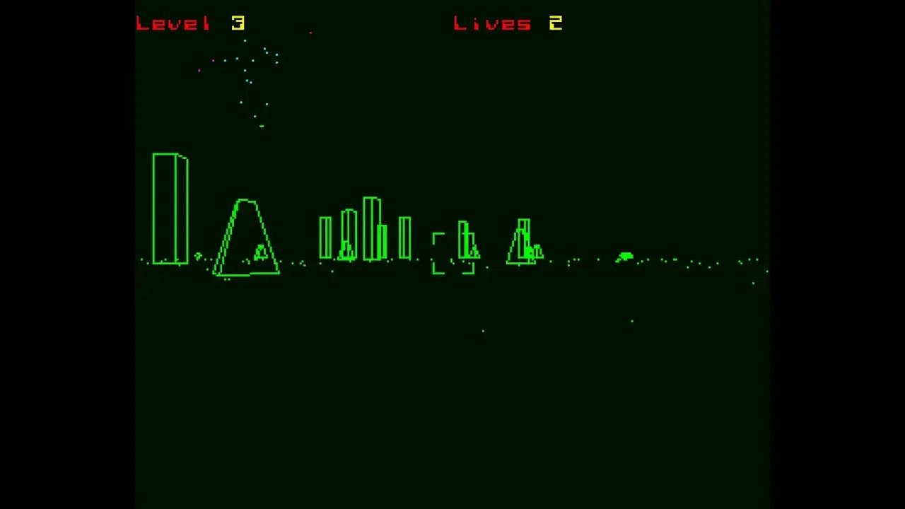 Acorn Archimedes game: 3D Tanks (1992)