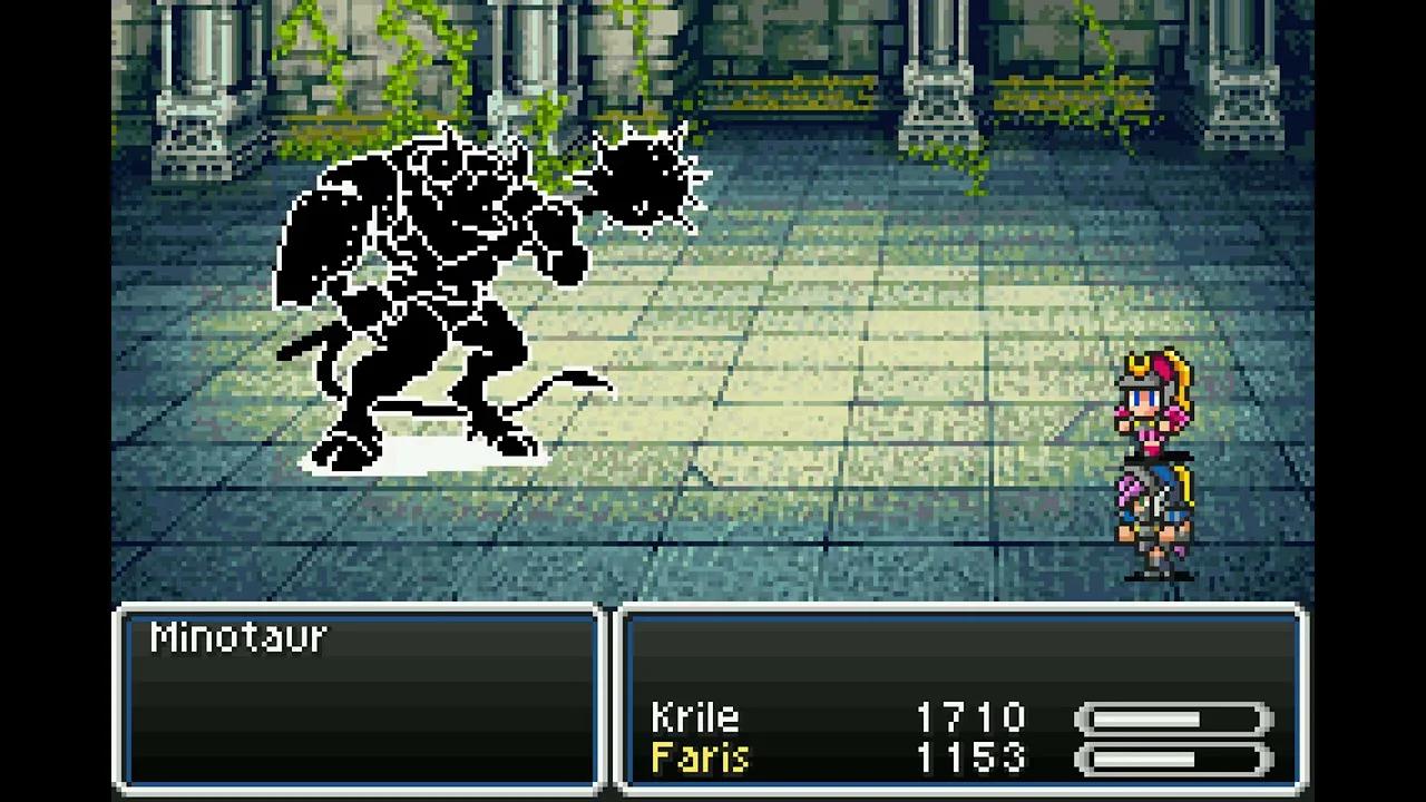 Final Fantasy V Advance - Fork Tower - Minotaur