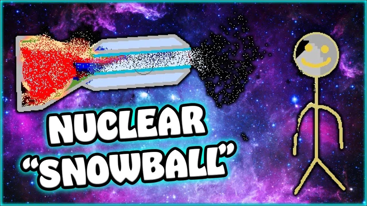 NUCLEAR SNOWBALL FIGHT in The Powder Toy!