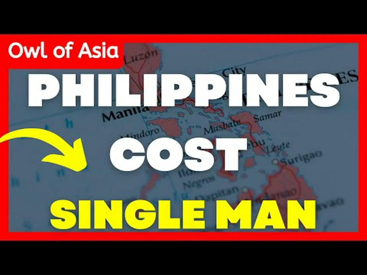 Average Cost Of Living In Philippines As A SINGLE GUY [EXPAT COSTS]