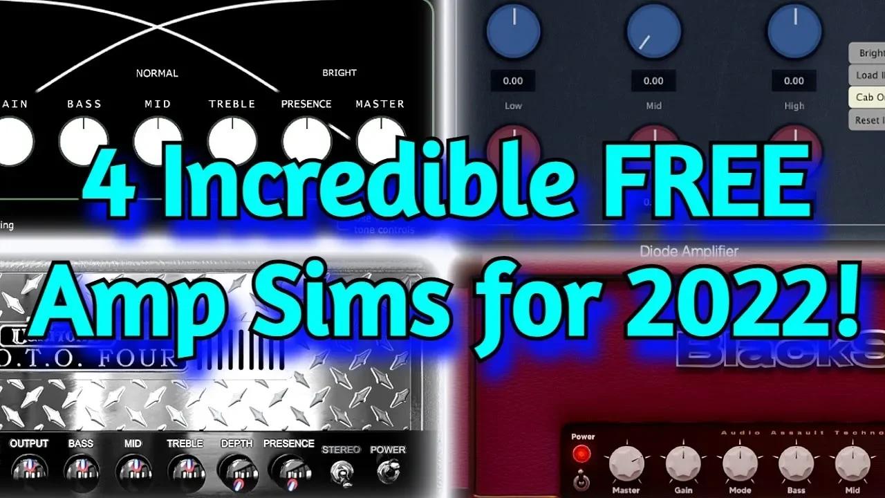 4 Best FREE Guitar AMP SIMS from 2021 for your 2022 - Vst Plugins by ...