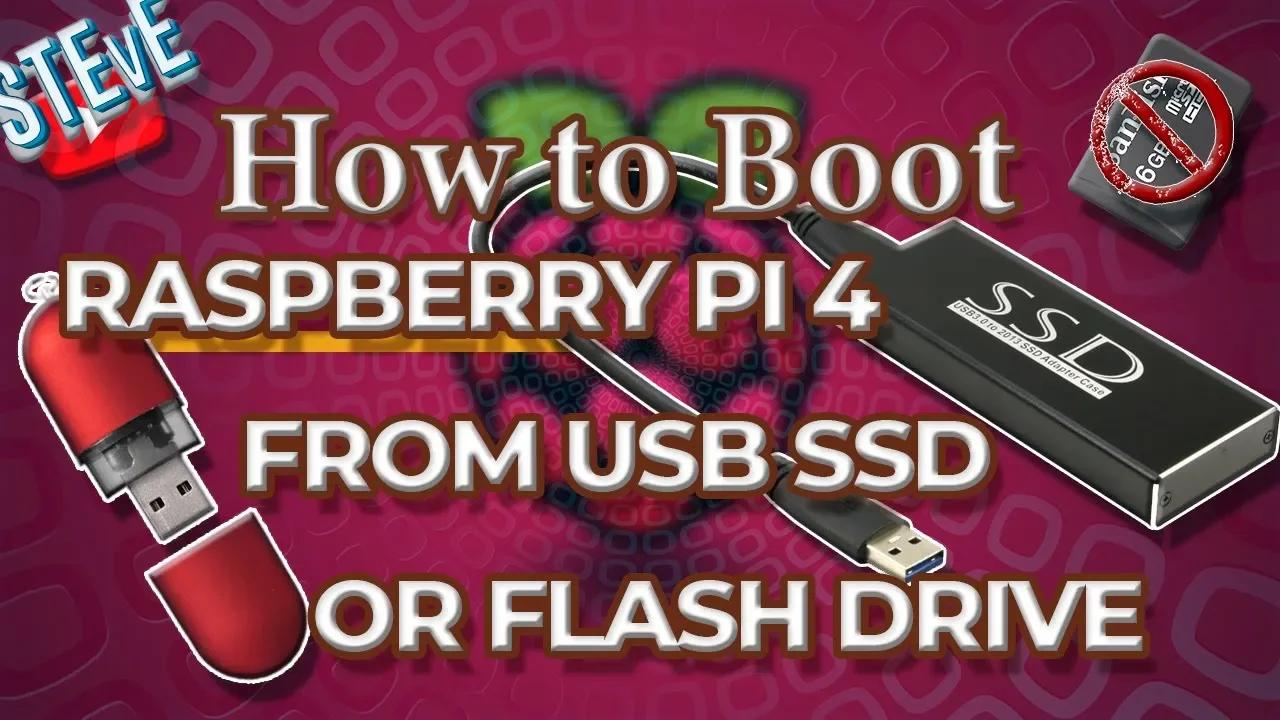 How To Boot From USB Raspberry Pi 4 - Comment Booter Depuis Un Support ...