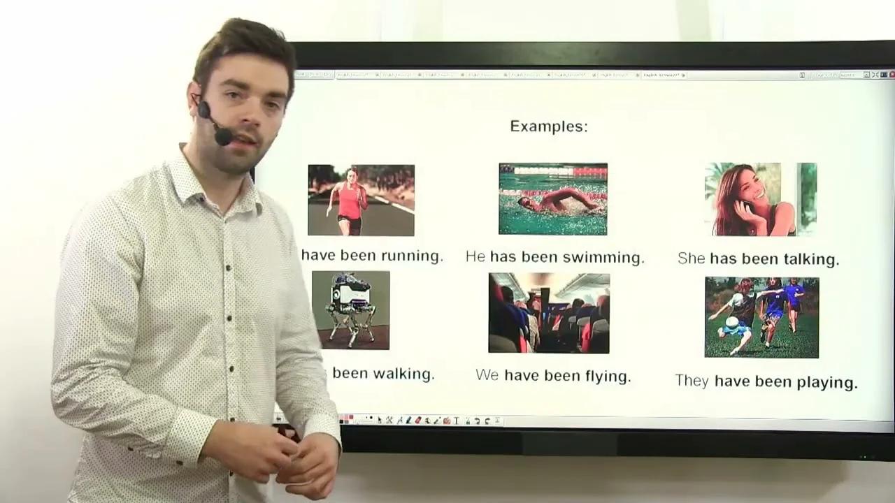 031 Learn English perfect continuous tense