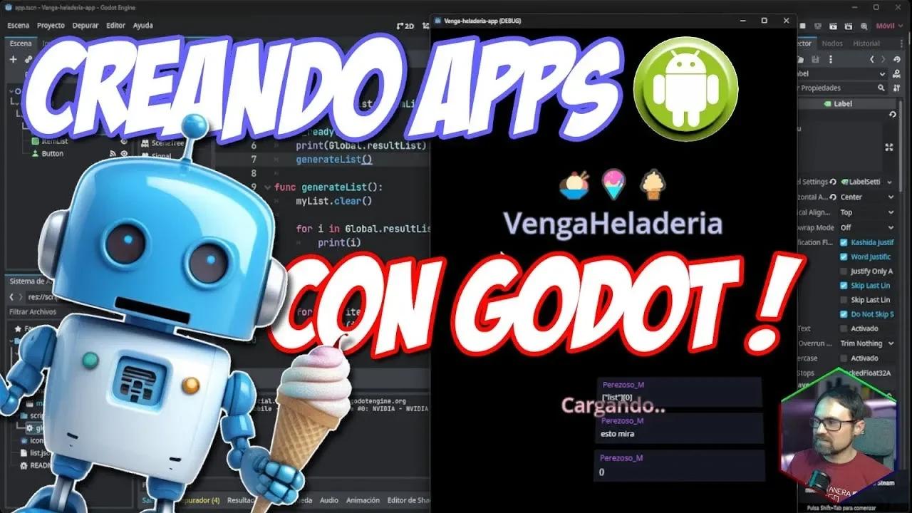 ¿Cómo crear aplicaciones con Godot 4? 🤔 Paso a paso 📱 (resubida)