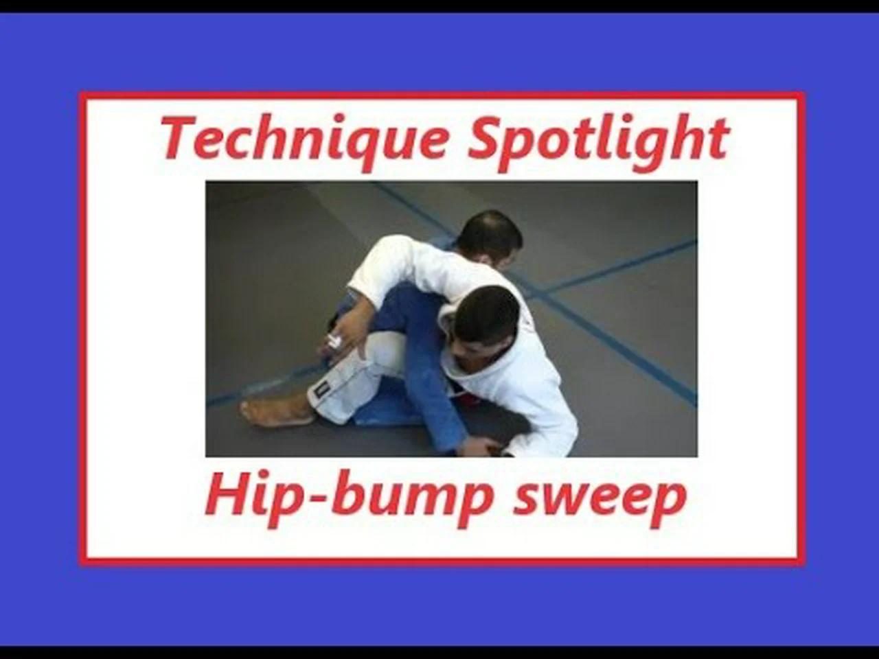 technique spotlight: The hip bump sweep.