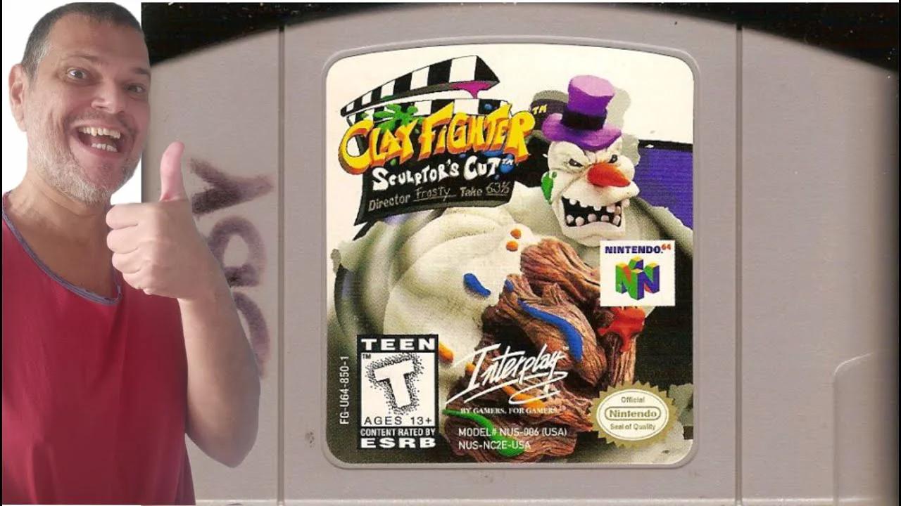 N64 Game N°040 Clay Fighter Sculptor's Cut O mais raro e valioso game ...