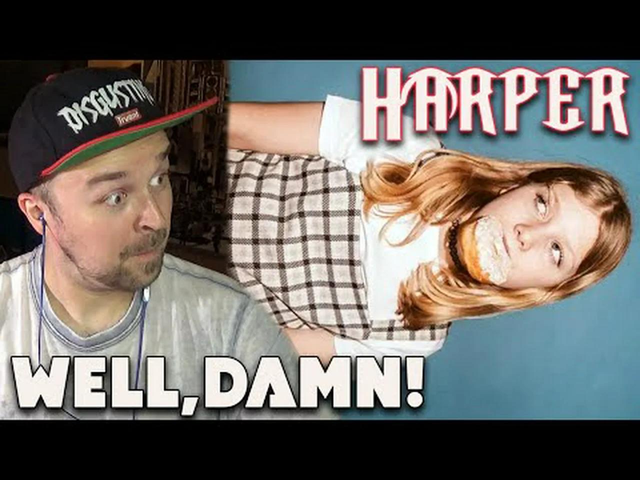 10 YEAR OLD Harper is here with a HEAVY BANGER! Harper - Falling REACTION