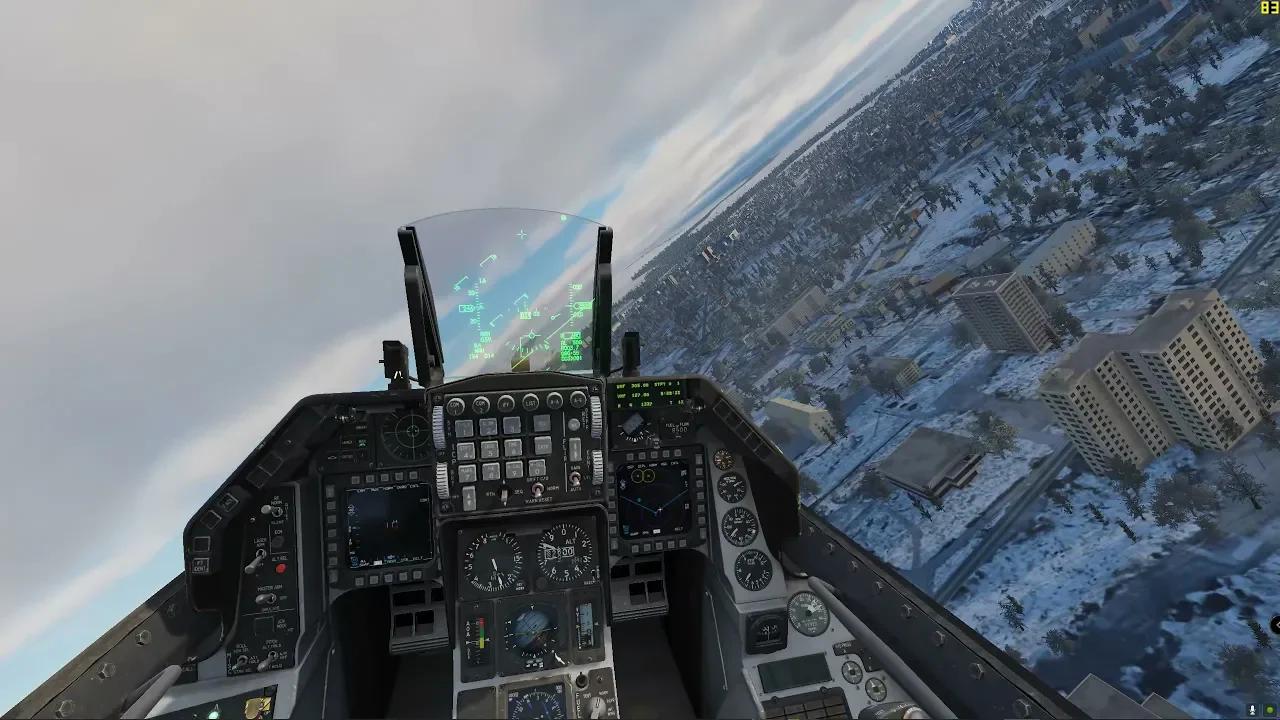 fighter jet going ice skating