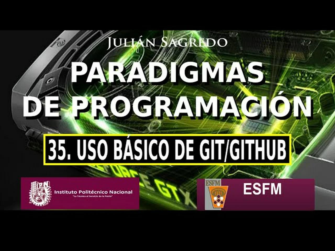 35. USO BÁSICO DE GIT/GITHUB