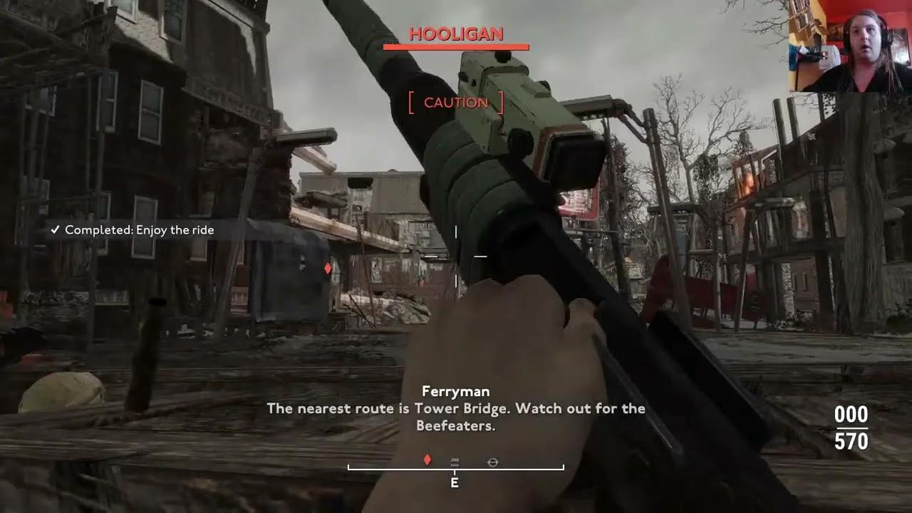 Fallout London Very Hard Difficulty 25 A Deadly Crossing