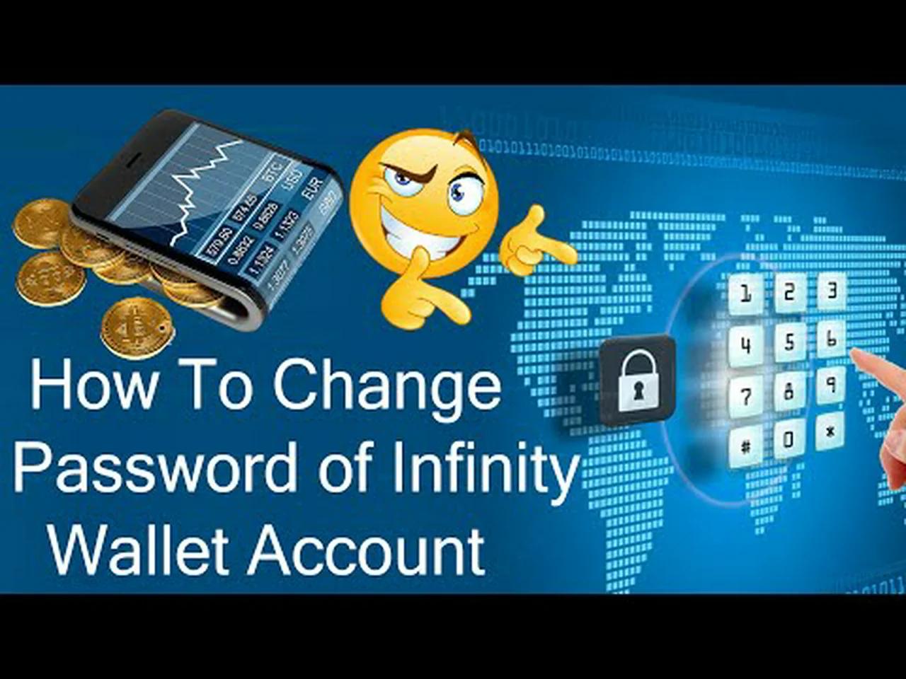 How To Change Password of Infinity Wallet Account | Crypto Wallet