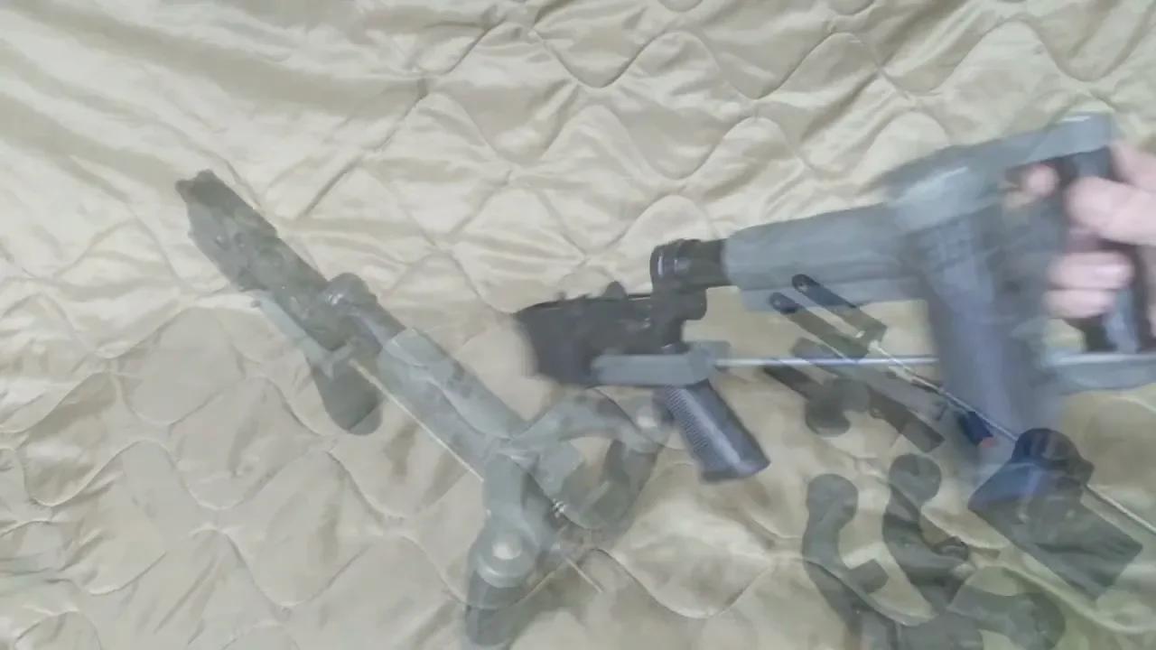 3d printed Spade Grip overview