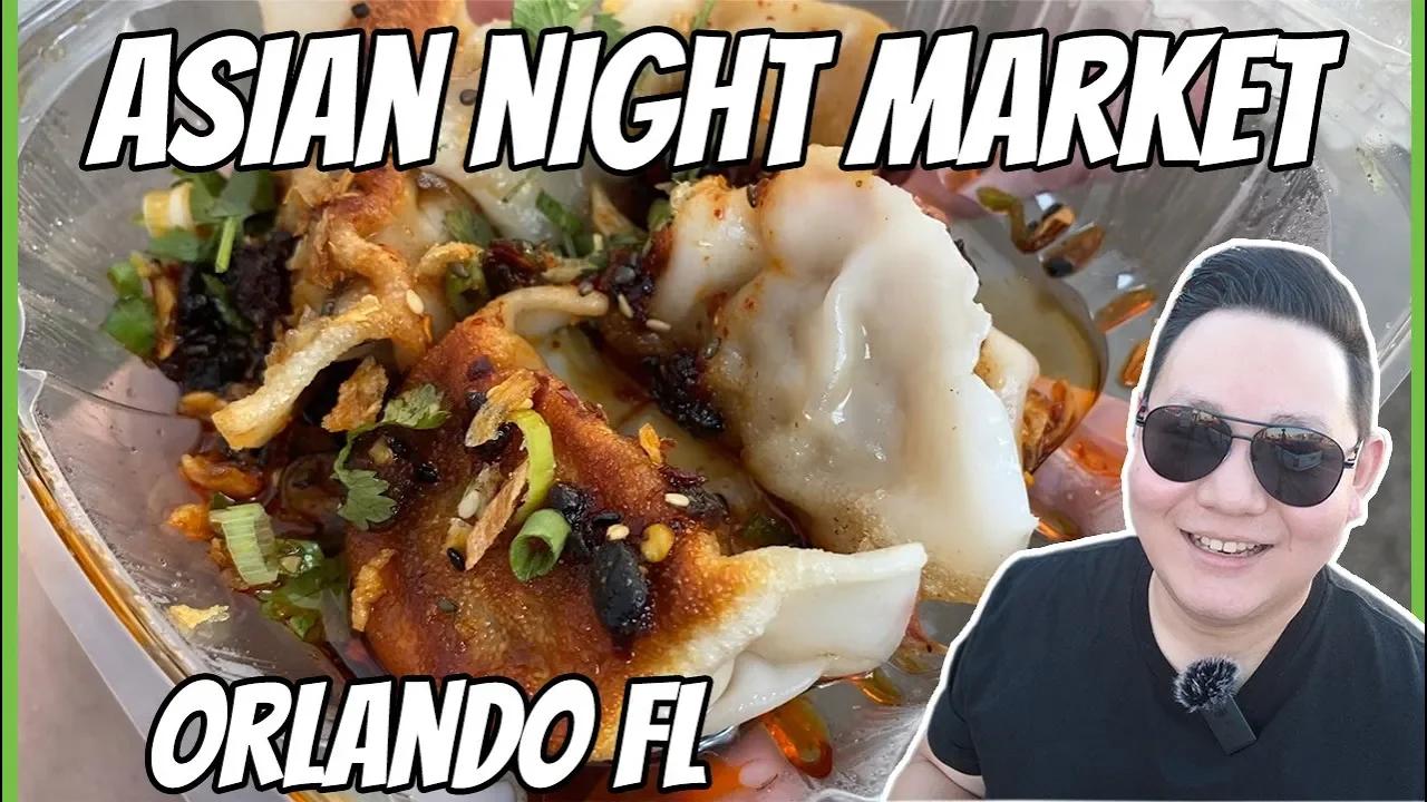 First EVER Asian Night Market in Orlando Florida | Kaya