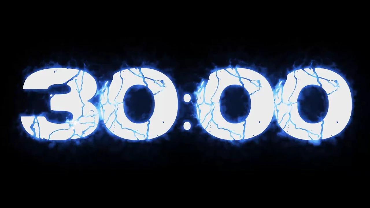 Electric Timer 30 Minutes Count Up [4k] Countup Timer 30 Minutes