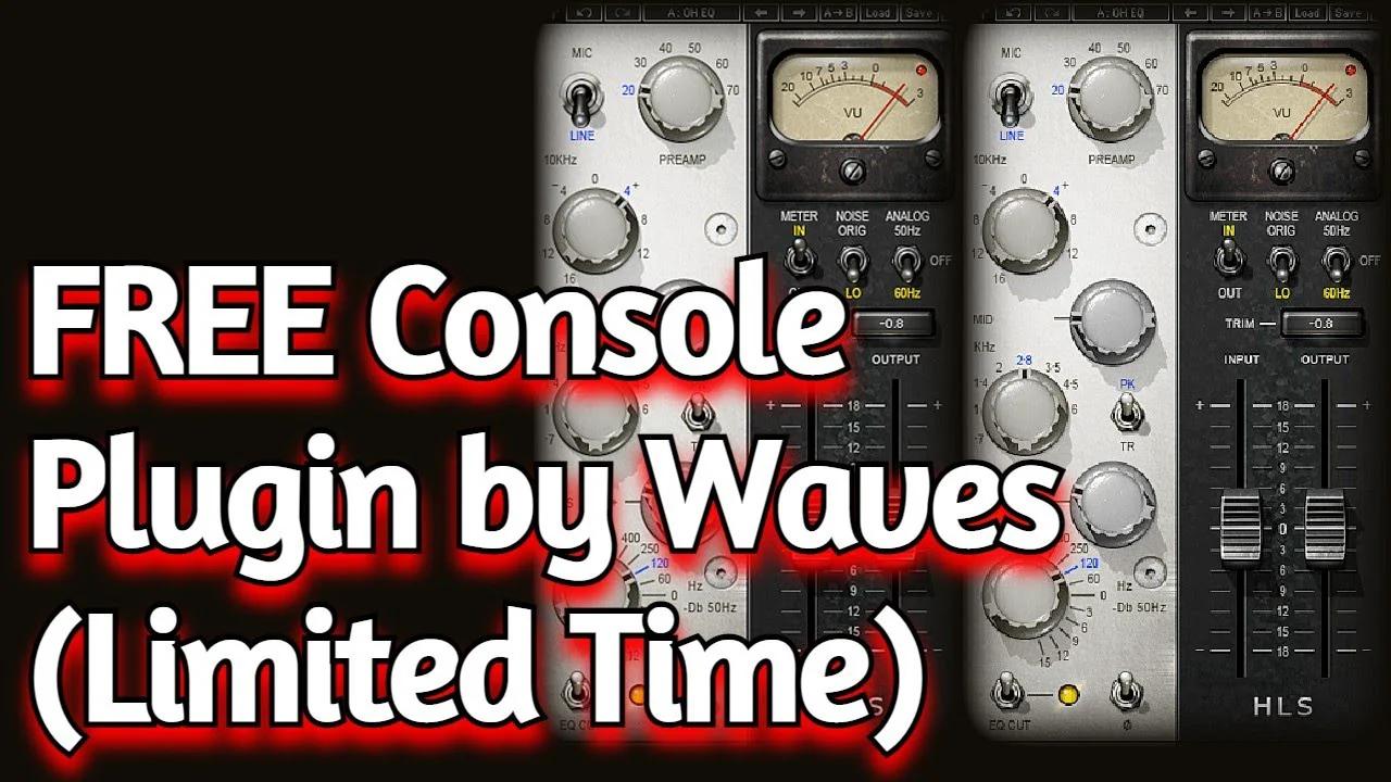 FREE (Limited Time) Console Emulation Vst Plugin by Waves Audio ...