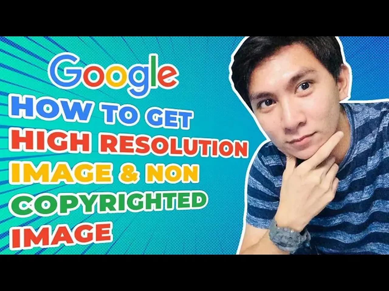 How To Get High Resolution and Non-Copyrighted Images on Google ...